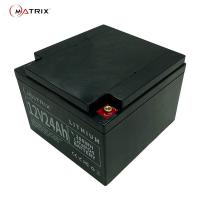 China 12V24Ah Replacement Lithium Battery Deep Cycle For Solar Energy Storage Systems for sale