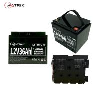 China 12V 36Ah LiFePO4 Battery 12.8V 30A for Solar Wind UPS Energy Storage Systems for sale