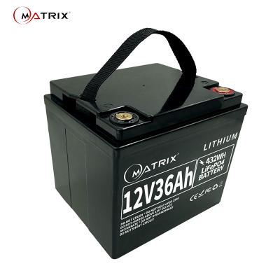 China 12V 36Ah LiFePO4 Lithium Battery Replacement for Sealed Lead Acid UPS Solar for sale