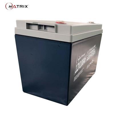 China 12.8V 100Ah LiFePO4 Lithium Solar Battery 2000 Cycles Deep Cycle Replacement for AGM GEL for sale