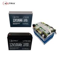 China 100Ah 12V LiFePO4  For Solar Storage System Lithium Ion Battery for sale