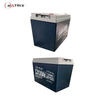 China MATRIX 12V 100Ah LiFePO4 UPS Rechargeable Battery with BMS Protection for sale