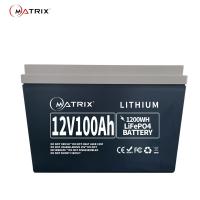 China LEP 12V 100Ah LiFePO4 Solar Energy Storage Battery 2000+ Cycles Deep Cycle for sale