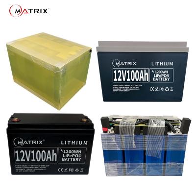 China 12v100ah Solar Panel Battery Lifepo4 Deep Cycle Solar Batteries for sale