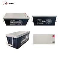 China 12V 250Ah LiFePO4 Solar Battery Deep Cycle Lithium Replacement with BMS for sale