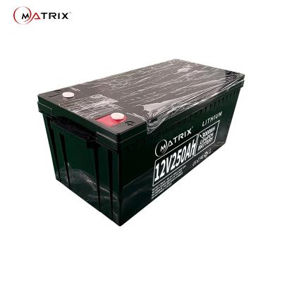 China 12V 250Ah LiFePO4 Golf Cart Battery Rechargeable Deep Cycle LFP for sale
