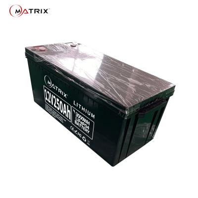 China Matrix Renewable 250Ah 12.8V Lithium Ion Battery LFP Cell for Solar Storage for sale