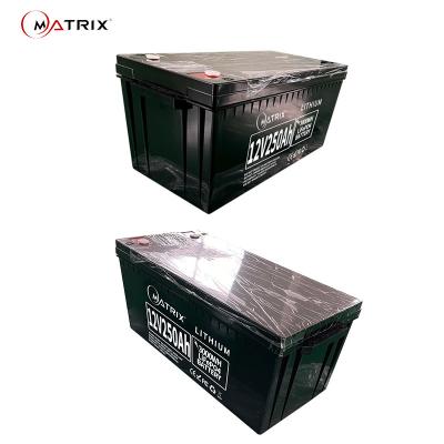 China 12V 250Ah LiFePO4 Solar Battery 3kWh Deep Cycle Home Energy Storage for sale