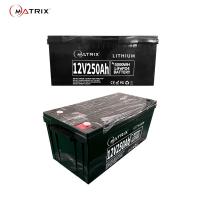 China 12V 250Ah LiFePO4 Deep Cycle Lithium Battery 3000 Cycles for Solar System for sale