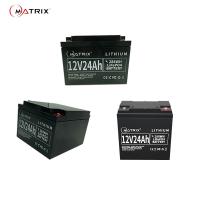 China 12V24Ah Deep-Cycle Lifepo4 Battery SLA Replacement For Servers Backup Power for sale