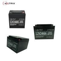 China 12.8V 24Ah LiFePO4 Battery Deep Cycle for UPS Server Backup Power Solar Energy Storage for sale