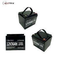 China 12V 36Ah Deep Cycle LiFePO4 Battery 4S6P for Solar Wind Energy Storage Systems for sale
