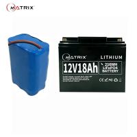China 12.8V 18Ah LiFePO4 Deep Cycle Battery 4S3P for UPS Solar CCTV for sale