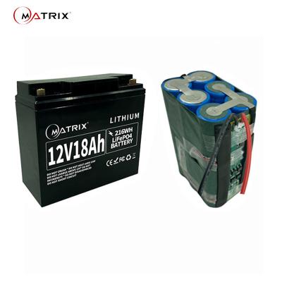 China 12.8V 18Ah LiFePO4 Battery Pack 4S3P Deep Cycle for UPS Solar CCTV for sale