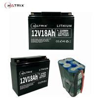 China 12.8V 18Ah LiFePO4 Deep Cycle Battery 4S3P for UPS Solar CCTV for sale