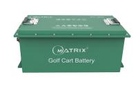 China 105Ah 48V Golf Cart Lithium Ion Battery Pack Rechargeable 51.2V 5.376kWh for sale