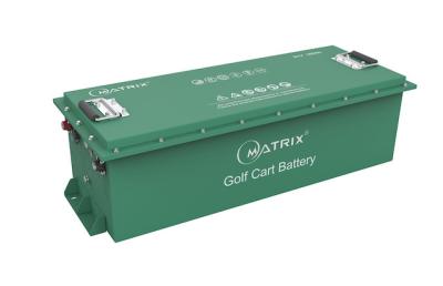 China MATRIX LEP 51V 160Ah LiFePO4 Golf Cart Battery with Smart BMS for sale