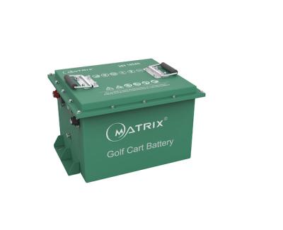 China Matrix 38V 105Ah LiFePO4 Golf Cart Lithium Battery 2500 Cycles Deep Cycle for sale