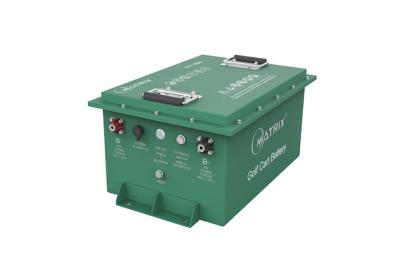 China LiFePO4 Golf Cart Battery 48V 56Ah Deep Cycle Lithium Ion Battery 51V for sale