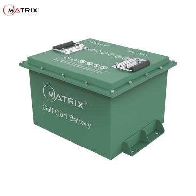 China 36V 56Ah LiFePO4 Golf Cart Battery Deep Cycle 3500 Cycles Maintenance Free for sale