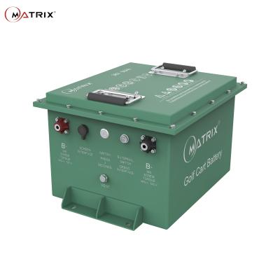 China 36V 56Ah LiFePO4 Golf Cart Battery Deep Cycle 3500 Cycles Maintenance Free for sale