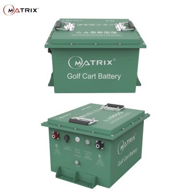 China 36V 56Ah LiFePO4 Golf Cart Battery Lead Acid Replacement 3500 Cycles for sale