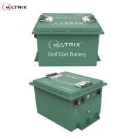 China 36V 56Ah LiFePO4 Golf Cart Deep Cycle Battery 3500 Cycles Lightweight for sale
