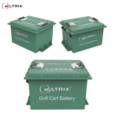 China 38V 56Ah LiFePO4 Golf Cart Battery with BMS for Club Car EZGO Yamaha for sale