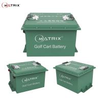 China Matrix LF50K Cell Lithium 36V 38V Golf Cart Battery 56Ah ODM OEM for sale