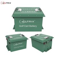 China 56Ah 38.4V LiFePO4 Golf Cart Battery Lightweight Deep Cycle Matrix for sale