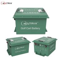 China MATRIX 36V Lithium Golf Cart Battery S3856 56Ah LiFePO4 IP67 Case for sale