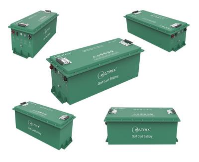 China Matrix 38V 105Ah LiFePO4 Golf Cart Battery 4.03kWh Lead Acid Replacement for sale