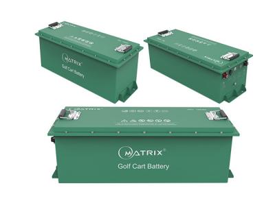 China 100AH 72V Lithium Battery Pack For Golf Cart From Matrix With IP67 for sale