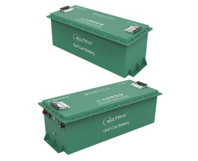 China Matrix 72V 8.06kWh LiFePO4 Lithium Battery for Golf Cart Drop-in Replacement for sale