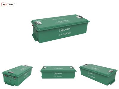China MATRIX 38.4V 105Ah LiFePO4 Golf Cart Lithium Battery 4.03kWh for sale