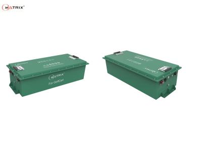 China Matrix 48V 51.2V 160Ah LiFePO4 Deep Cycle Lithium Golf Cart Battery for sale