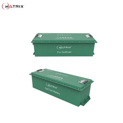 China Rechargeable 51.2V 160Ah LiFePO4 Golf Cart Lithium Battery Pack Deep Cycle for sale