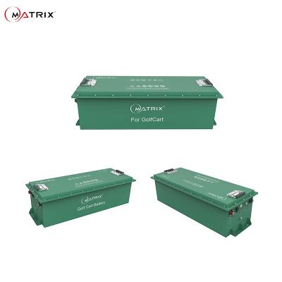 China 51V 160Ah LiFePO4 Lithium Golf Cart Battery with BMS 3500 Cycles for sale