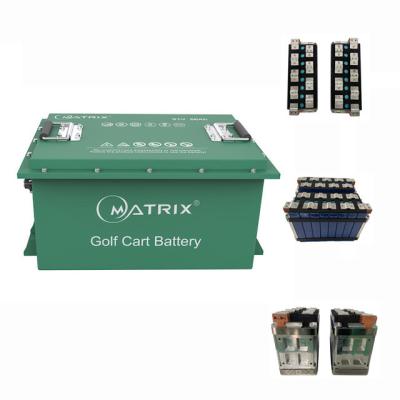 China 51V 56Ah Lithium Golf Cart Battery LiFePO4 Deep Cycle with Smart BMS for sale
