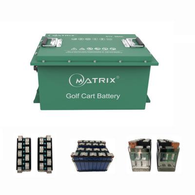 China LiFePO4 Golf Cart Battery 48V 56Ah Rechargeable Lithium Ion Replacement for Lead Acid for sale