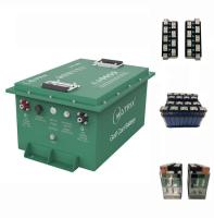 China Deep Cycle 48V 51V 56Ah LiFePO4 Golf Cart Battery 3500 Cycles Bluetooth for sale