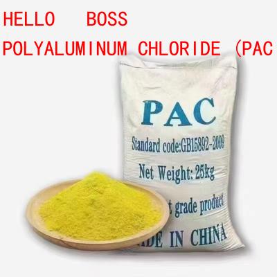 China 25kg/Bag Polyaluminium Chloride PAC For Drinking Water Effluent Coagulant for sale