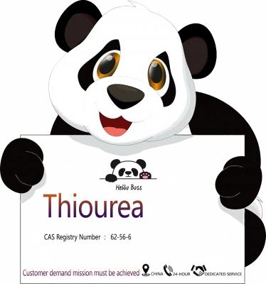 China High Purity 99% Thiourea SC(NH₂)₂ White Crystalline Solid Highly Soluble in Water for Gold & Silver Leaching for sale