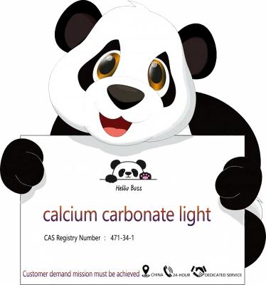 China High Purity Light Calcium Carbonate with Uniform Particle Size and Excellent Dispersibility for Plastic Grade Filler for sale