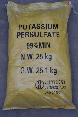 China 25kg/Bag Cas No 7727 21 1 K2S2O8 White Amorphous Powder For Industrial Applications for sale