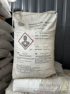 China High Purity Boric Acid H3BO3 with Low Heavy Metals for Heat-Resistant Glass and ISO 9001 & GMP Certified for sale