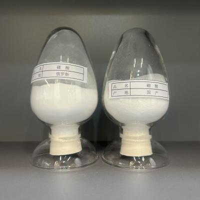 China Russian Imported Boric Acid H3BO3 White Crystalline Powder With Low Heavy Metals for sale