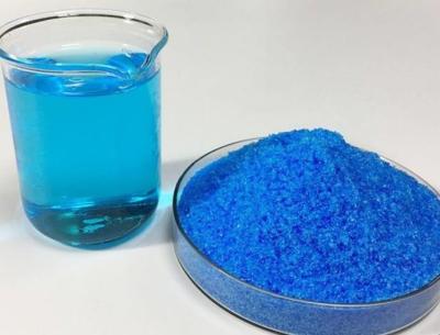 China Blue Crystal Copper Sulfate Pentahydrate for Water Treatment with Bactericidal Activity for sale