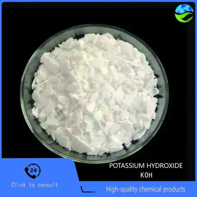 China Industrial Grade Potassium Hydroxide 90% Purity Flakes Pellets For Electroplating Chemical for sale