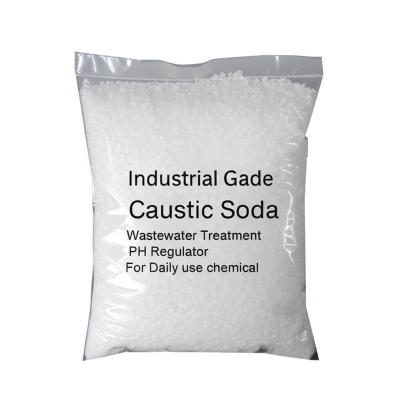 China Industrial Grade Sodium Hydroxide Flakes with High Solubility Strong Corrosiveness and Hygroscopicity for Wastewater Treatment for sale